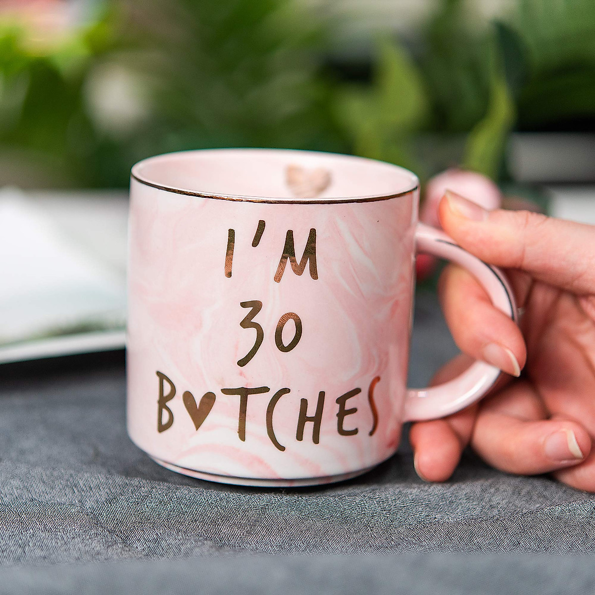 I'm 30 - Funny 30th Birthday Gifts for Women - Best Turning Thirty Year Old Birthday Gifts Ideas for Women, Wife, Mom, Daughter, Sister, Aunt, Best Friends, BFF, Coworkers, Her - Ceramic Coffee Cup