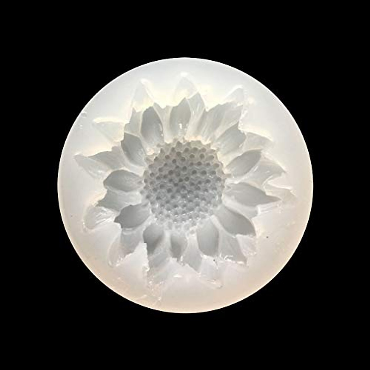 Flower Shape Earrings Silicone Decorative Pendant Mold Handmade Epoxy Silicone Mold Epoxy Resin Molds Making Crafts Silicone Molds for Resin Coasters Keychain Ashtray Tray Silicone Molds