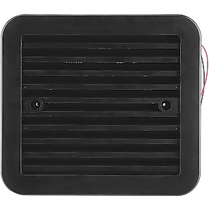 Aramox Vent Fan, 12V 4W Vent Fan with Shutters Vent One‑Way Side Strong Wind Air Camper RV Accessories