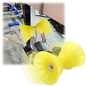 UANOFCN Ultimate 4" X 7" Overall Width Boat Trailer Roller Bow Stop Polyurethane 1/2" Mounting Hole
