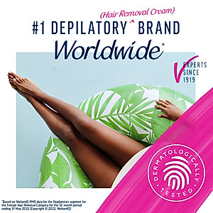 Veet Gel Hair Remover Cream, Sensitive Formula, 13.5 oz (Pack of 4)