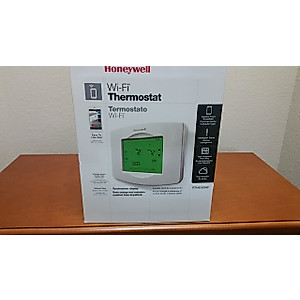 Honeywell RTH8580WF 7 Day Wi-Fi Programmable Touchscreen Thermostat, White