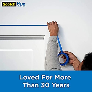 Blue Painter's Tape, Multi-Surface Painter's Tape, 14 Day Clean Release Tape, 0.94 Inches x 60 Yards - 2 Rolls