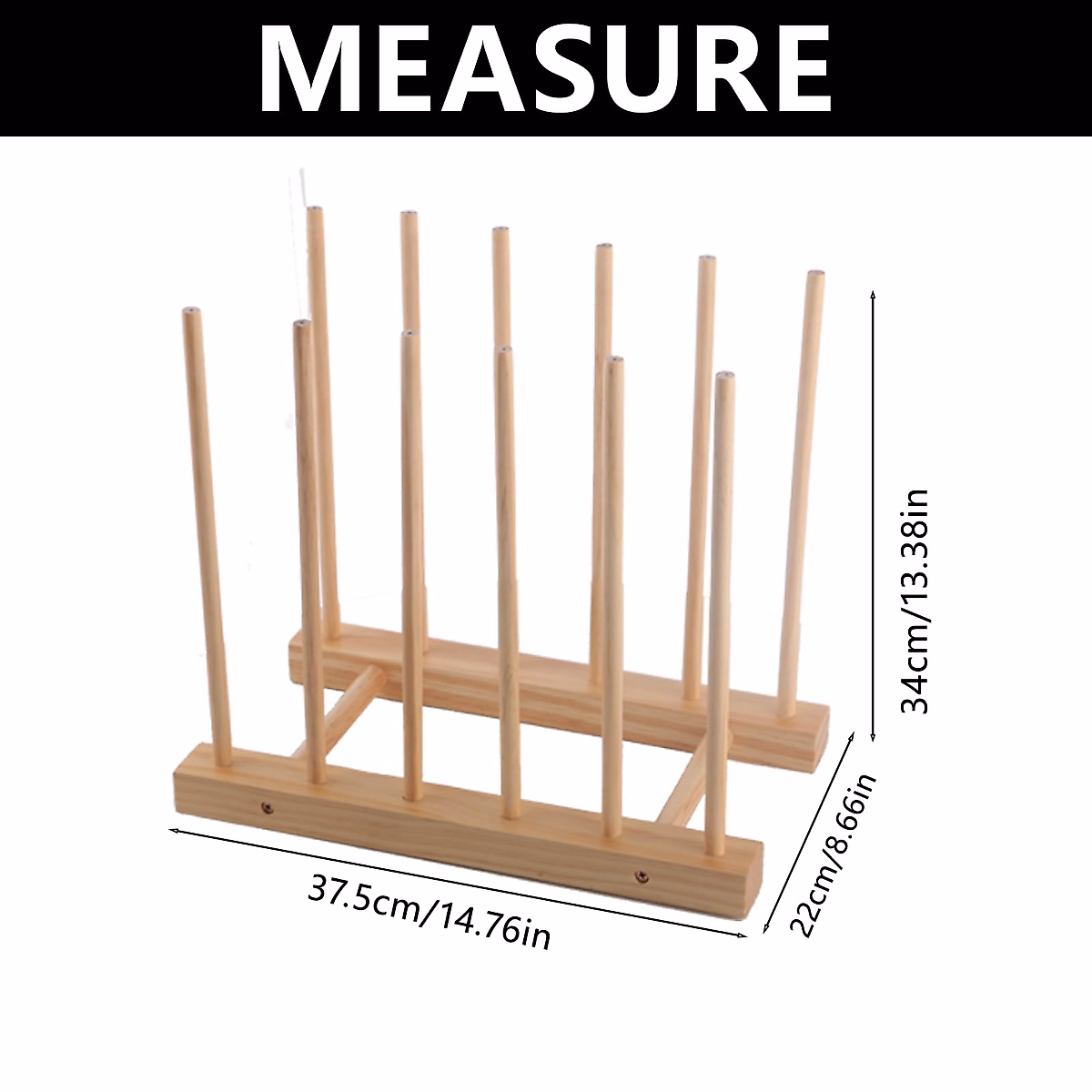 Fumingpal Art Storage Rack - 13.3 Inch Canvas Print Rack, Canvas Storage Rack, Drying Rack Art, Art Storage for Posters, Artwork, Prints, Canvas, Panels, Galleries, Studios & Storage