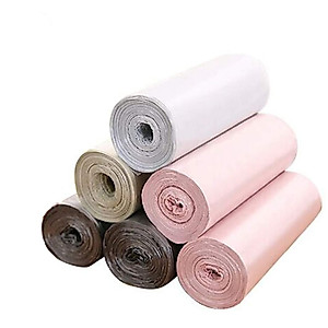 SWIHELP Trash Bags, 6 Rolls/120 Counts Small Garbage Bags for Office, Kitchen,Bedroom Waste Bin,Colorful Portable Strong Rubbish Bags,Wastebasket Bags
