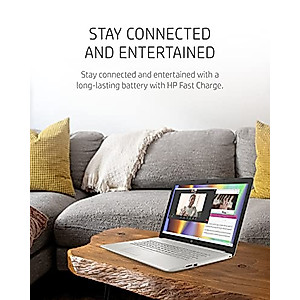 HP 17 Laptop PC, 11 Generation Intel Core, 4 GB RAM, 256 GB SSD, UHD Graphics, 17.3" HD+ Display, Windows 11 Home, Wi-Fi & Bluetooth Combo, 7 Ports, Long Battery Life, HD Webcam (17-by4025nr, 2022)