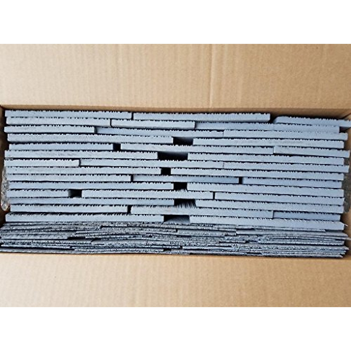 Miller Shingle 18 Inch Rebutted and Rejointed (R&R) Natural Groove Cedar Sidewall Shingles Primed 1/2 Square Carton