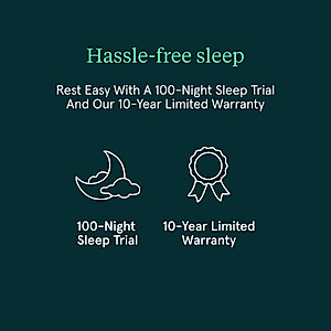 Tuft & Needle Kin Medium Plush 12" Cal King Adaptive Foam Mattress in a Box, Cooling Gel, Pressure Relief, Durable Support, 100 Night Trial, Fiberglass Free, CertiPUR-US, 10-Year Limited Warranty