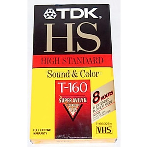 Tdk Life On Record 30540 Vhs Videocassette - Vhs - 2.67 Hour "Product Category: Audio/Video Media/Videocassettes"