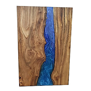 Epoxy Table, Epoxy Resin River Table, Live Edge Wooden Table, Natural Wood, Dining table, Natural Epoxy Table, Resin Table