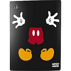 Skinit Decal Gaming Skin Compatible with PS5 Bundle - Officially Licensed Disney Mickey Mouse Body Design