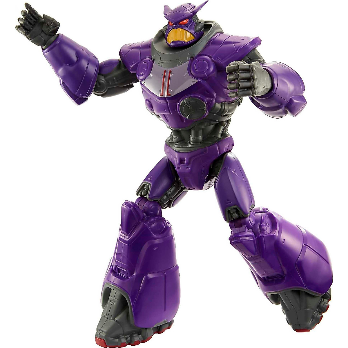 Mattel Disney Pixar Lightyear Large Scale Zurg Action Figure, 13.75 in Tall Authentic Movie Toy 11 Movable Joints, Collectible Gift for Kids 4 Years & Up