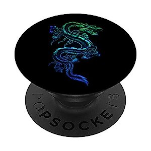 Great Fantasy Chinese Dragon Asian Culture Accessory Gift PopSockets PopGrip: Swappable Grip for Phones & Tablets