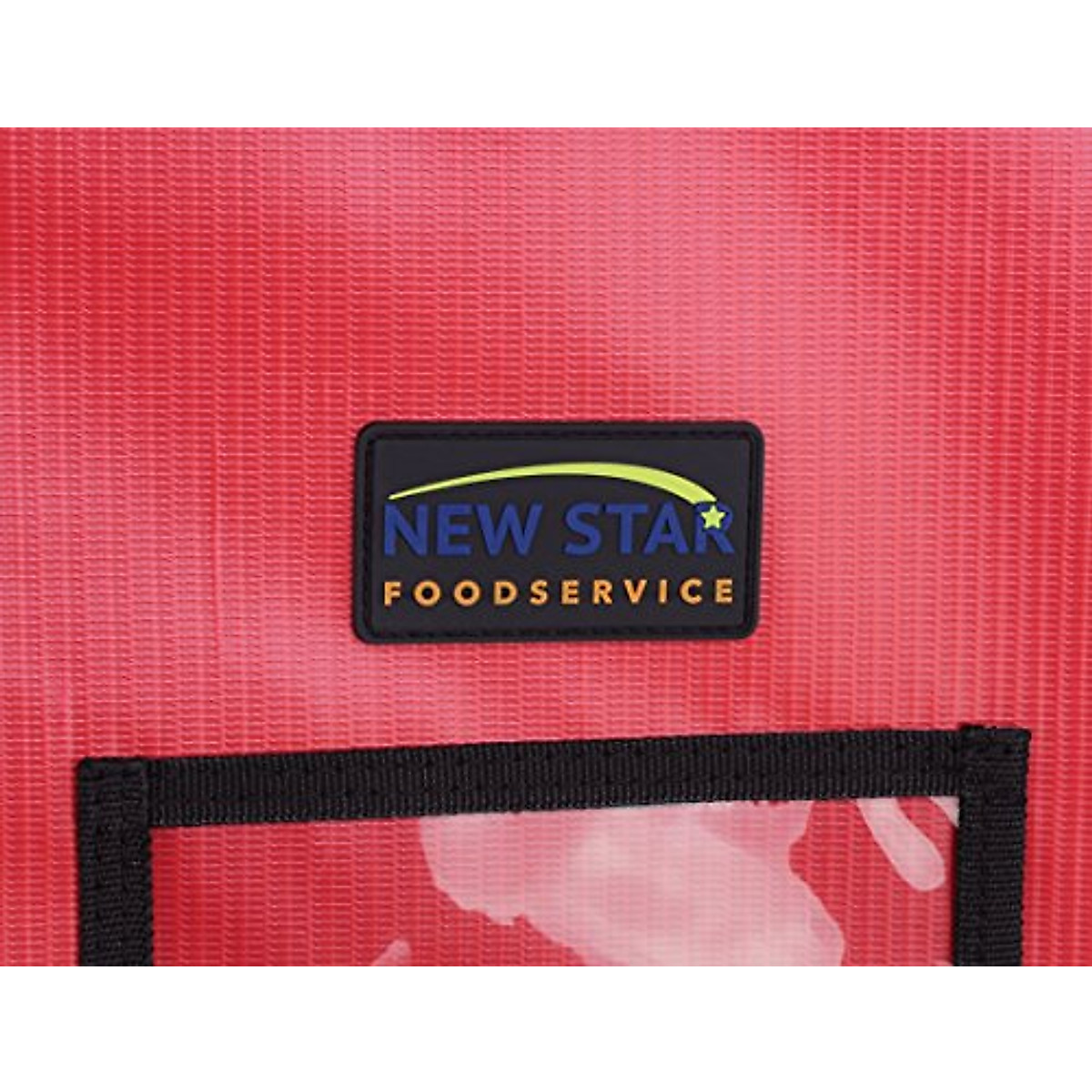 New Star Foodservice 50400 Insulated Pizza Delivery Bag, 24" by 24" by 5", Red