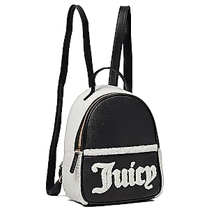 Juicy Couture Flashback Small Backpack Black/Off-White One Size