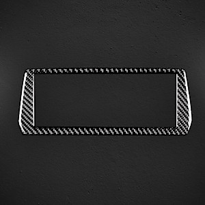 AIRSPEED Car Central Navigation Screen Panel Cover Carbon Fiber Center Console Auto Interior Trim Sticker for Toyota Supra GR A90 A91 MK5 2019-2022, Black