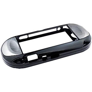 OSTENT Colorful Aluminum Metal Skin Protective Cover Case for Sony PS Vita 1000 PSV1000 Console Color Silver