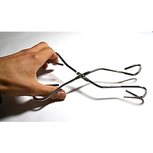EISCO Crucible Tongs - General Use - Nickel Plated Steel