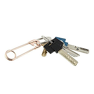 Kikkerland Keyring Saftey Pin, Copper (KR77-C)