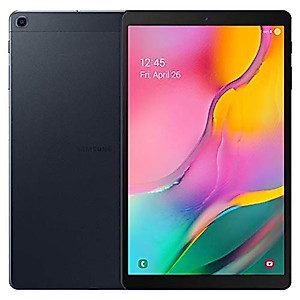 2019 Samsung Galaxy Tab A 10.1-inch Touchscreen (1920x1200) Wi-Fi Tablet Bundle, Exynos 7904A Processor, 3GB RAM, 128GB Memory, BMali-G71 MP2 Graphics, Bluetooth, Tigology Case, Android 9.0 Pie OS
