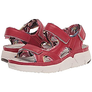 ALLROUNDER by MEPHISTO Women's Its Me Sandal, Red Soft, 8