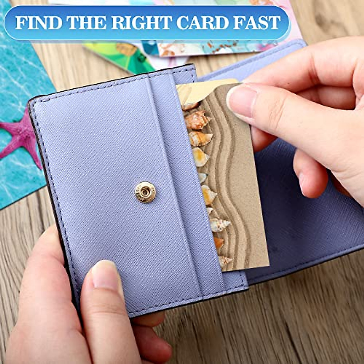 24 Pieces RFID Blocking Sleeves Aluminum Foil Identity Prevention RFID Credit Card Holders Includes 18 Card Sleeves and 6 Passport Sleeves