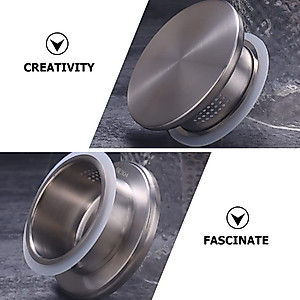 Operitacx Water Bottle Accessories Water Pitcher Replaceable Lids Stainless Steel Pitcher Lids Pitcher Glass Lids Covers Glass Jug Cover Stoppers for Water Jug Glass Pitcher () Lemonade Pitcher