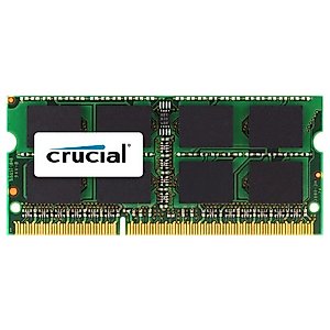 Crucial 2GB DDR2 667 MHz (PC2-5300) CL5 SODIMM 200-Pin for Mac (CT2G2S667M )
