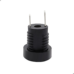 ThreeBulls 12 Pieces 5.5mmx2.1mm 2 Pins DC Power Jack Female Panel Mounting Connector Socket