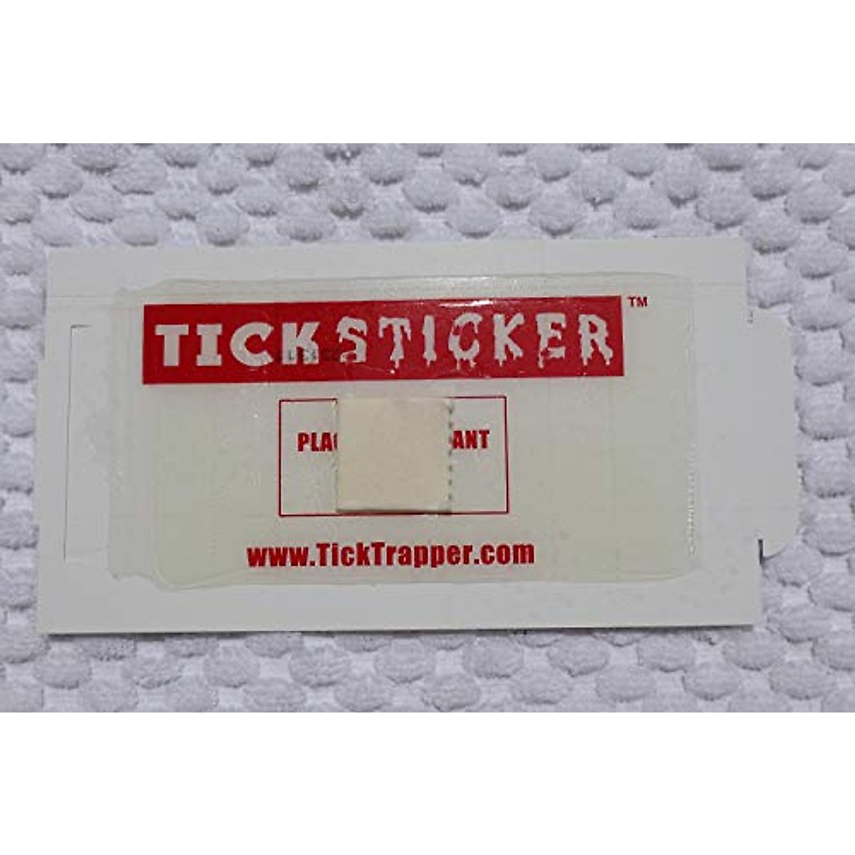 Tick Trapper Tick Sticker Flea, Tick, and Insect Trap - Non-Toxic and Easy to Use - Patent Pending Tick Attractant, Sticky Glue Traps Crawling Insects (Pack of 3)