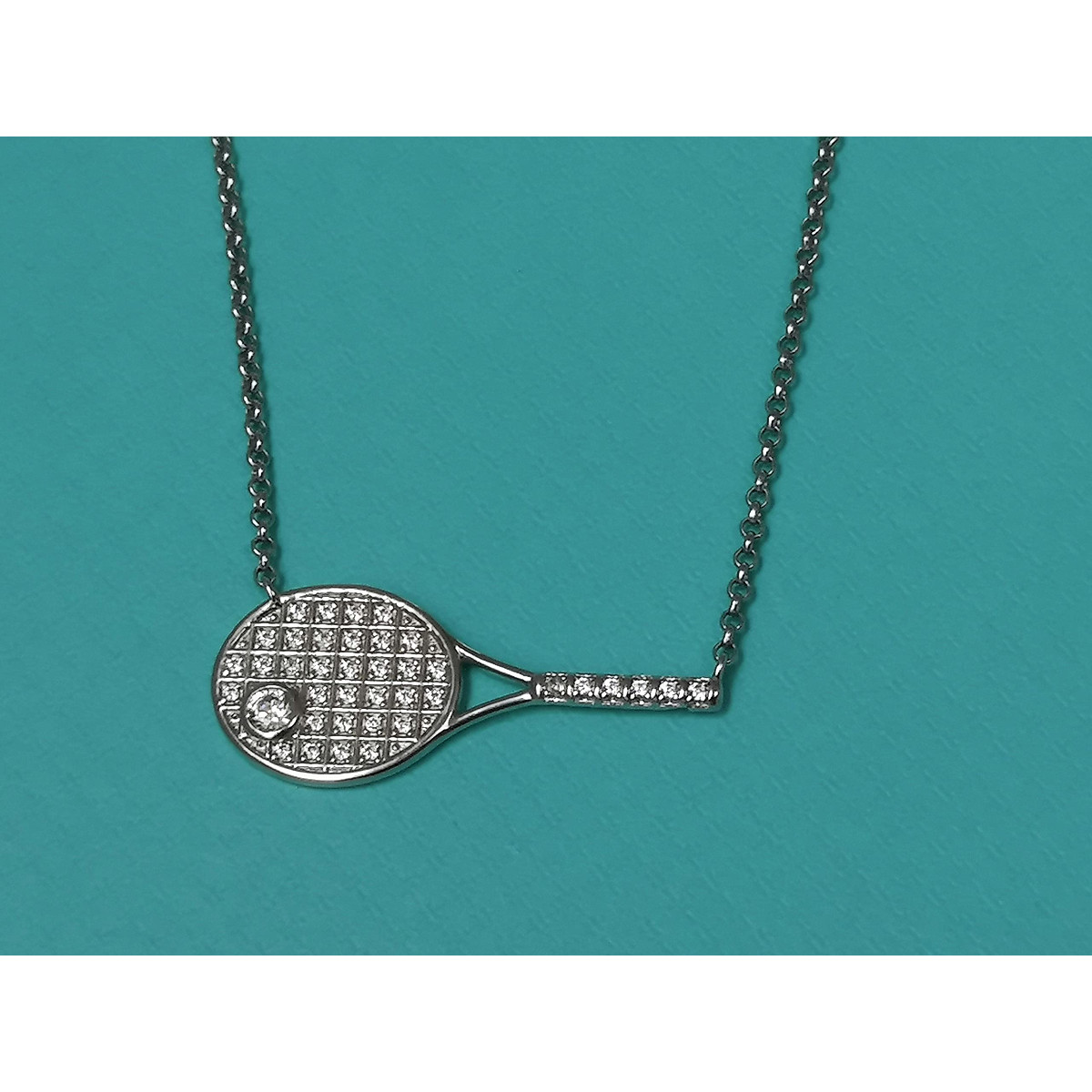 The Perfect Tennis Necklace (Silver)