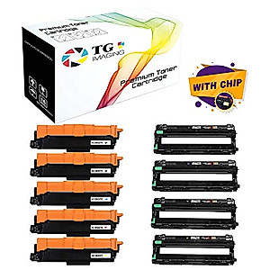 TG Imaging (9 Pack, Toner & Drum) Compatible TN223 TN227 DR223 Toner Cartridge and Drum Unit Replacement for HL-L3210CW HL-L3230CDW MFC-L3710CW Toner Printer (Toner 2K+CYM and 4xDrum )