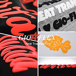 GIO-FLEX 3D Puff Vinyl Heat Transfer 10" x 12" - 14 Sheets Foaming HTV Assorted Colors Bundle/Variety Pack, Adhesive Vinyl, Iron-On Transfer, Heat Press with Cricut Silhouette Cameo