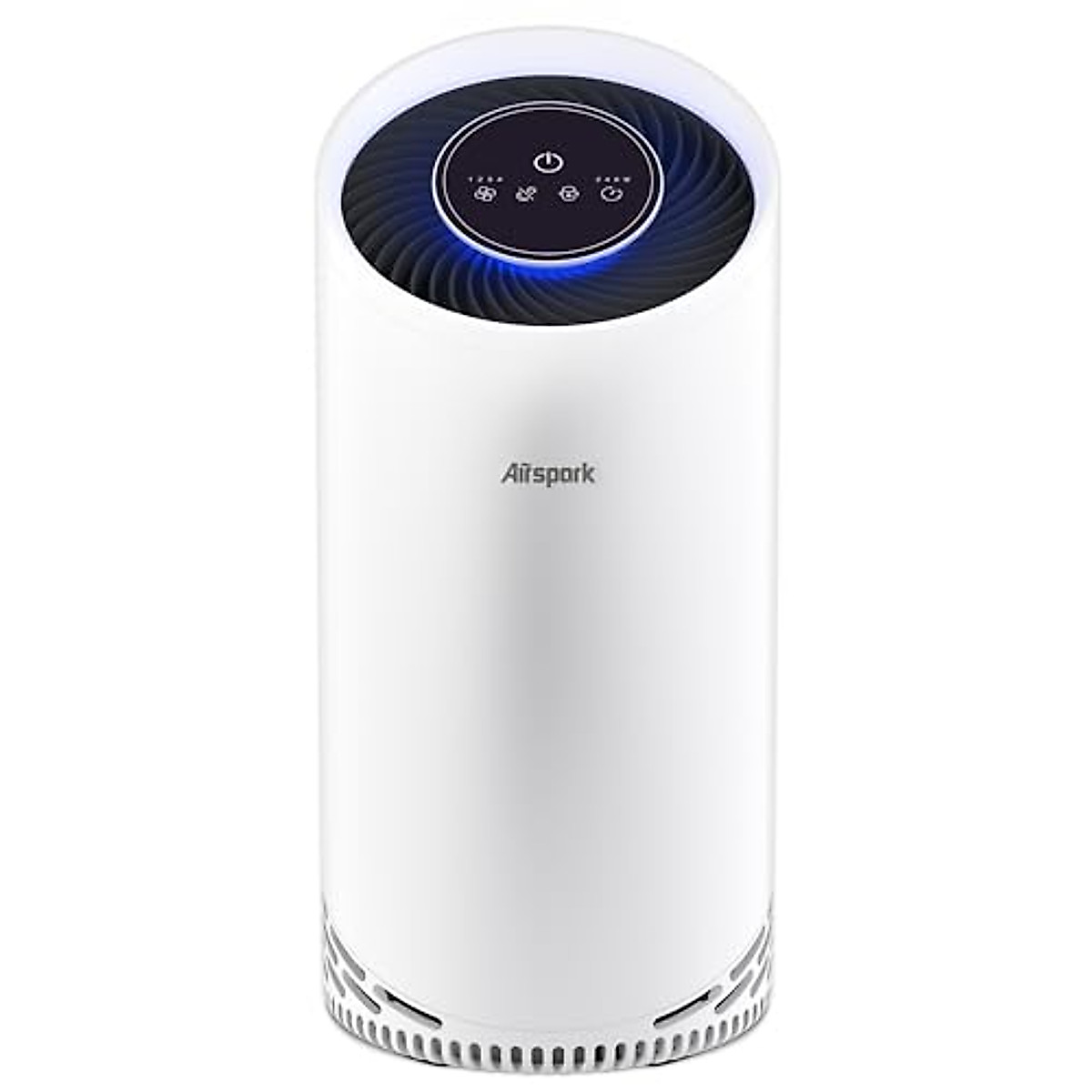Airspark Air Purifiers for Home Large Room Up to 1375 ft², 4-in-1 True HEPA Air Purifier for Pets Hair Dander Pollen Smoke Cooking Pet Smell. CADR 187 m³/h, Air Cleaner for Bedroom Nursery Living Room