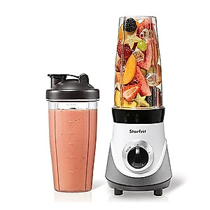 Starfrit Personal Blender, w/Two Cups, Two Blades 024300-004-0000
