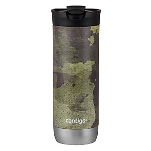 Contigo Huron Vacuum-Insulated Stainless Steel Travel Mug with Leak-Proof Lid