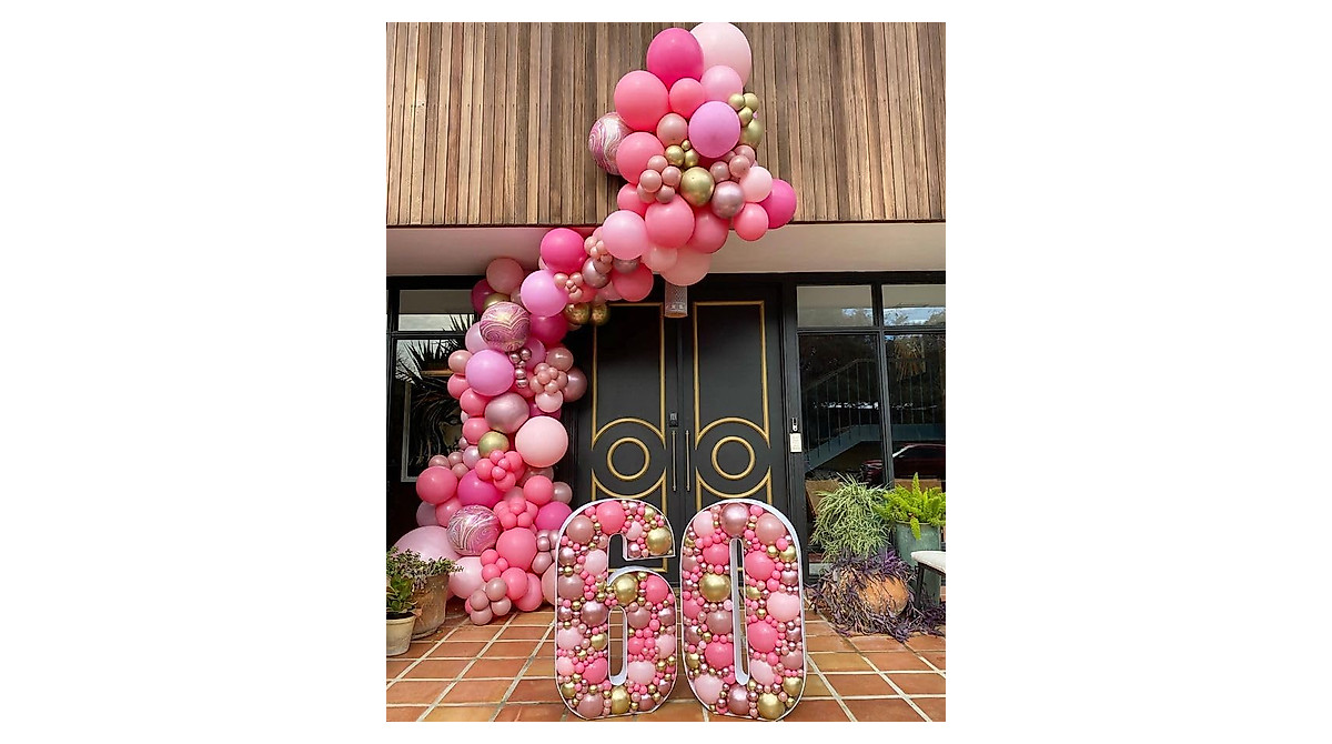 Bezente Pink Balloons Set - Perfect for Any Party