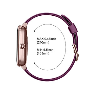 GRV Smart Watch Band Replacement Strap FC1 Smart Watch (Purple)