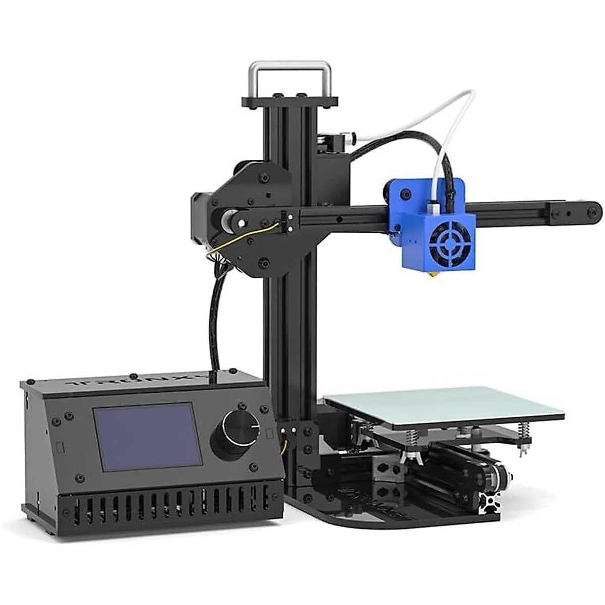 3D Printer Mini High Precision DIY 3D Printer Kit Print Size 150 * 150 * 150mm 1.75mm PLA with Resume Printing Function Auto Leveling