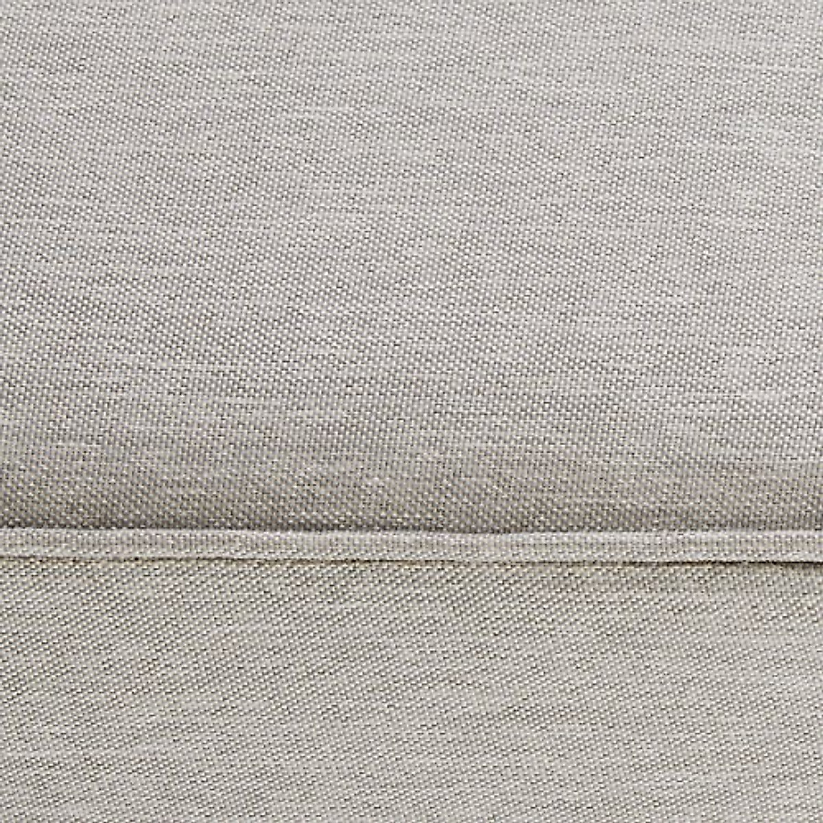Classic Accessories Montlake Water-Resistant 23 x 25 x 5 Inch Rectangle Outdoor Seat Cushion, Patio Furniture Chair Cushion, Heather Grey, Patio Furniture Cushion Covers