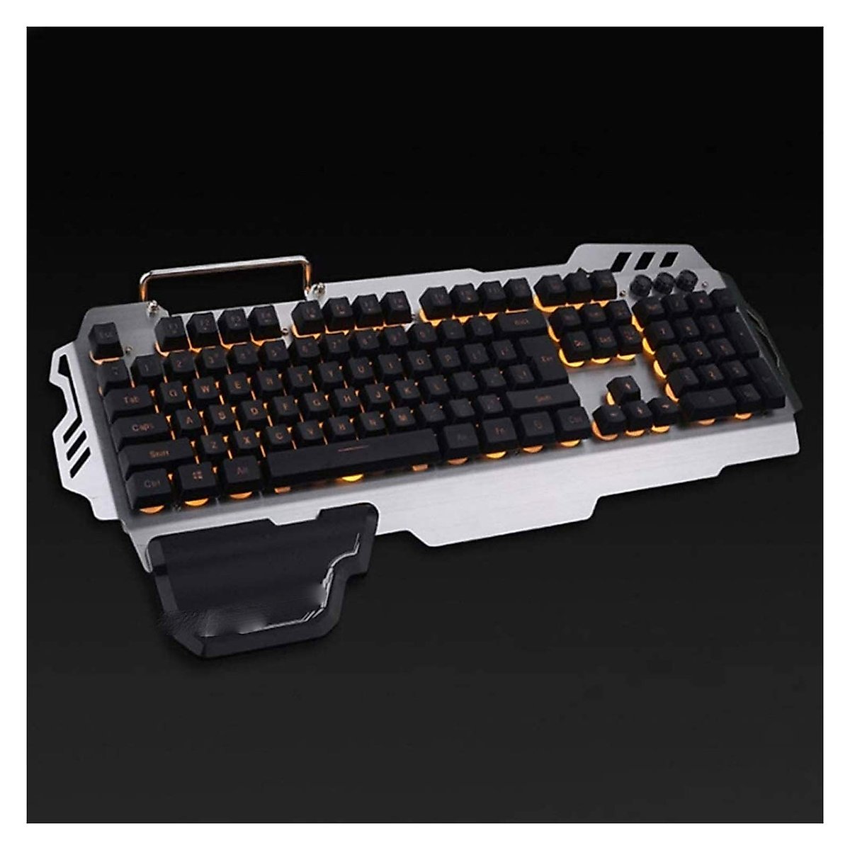 RGB Gaming Keyboard and Backlit Mouse and Het Combo USB Wired Backlit Keyboard LED Gaming Keyboard Mouse Set Het with Microphone for Laptop PC Computer Game and Work