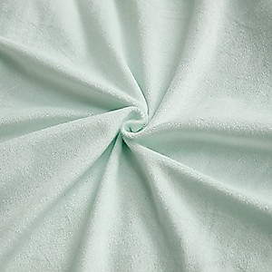 WERDIM Plush Faux Fur Throw Blanket Aqua - Luxury Soft Fluffy Fuzzy Sherpa Velvet Throw Blankets for Couch Sofa Bed, 50x70 inches