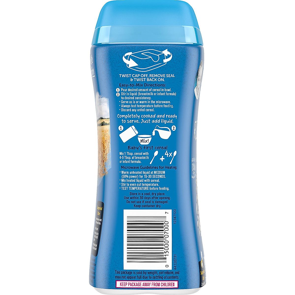 Gerber Rice Cereal for Baby - 8 oz