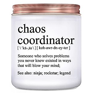 Chaos Coordinator Gift- Funny Staff Appreciation Gifts, Leader Gift, Gifts for Manager Busy Mom Work Bestie Friend Co-Worker, Bosses Day Gifts