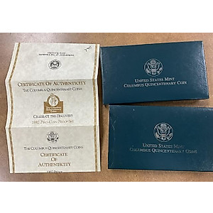 1992 P & S Columbus Quincentenary Proof OGP