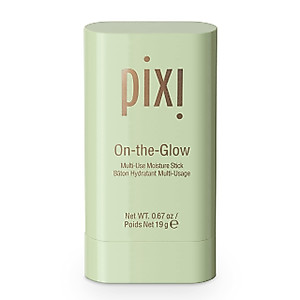 Pixi Beauty On-the-Glow | Solid Moisturizer Stick | Multi-Use Moisturizer | Travel-Friendly Hydration Anywhere You Go | 0.67 Oz