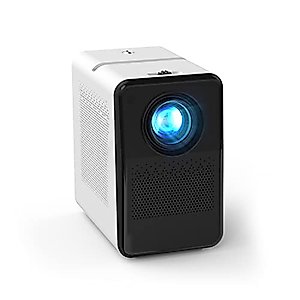 Kilable Portable Movie Projector with 7500 Lux for Outdoor Home, LED 1920x1080P HD Projector Support Bluetooth and WiFi Mini Wireless Projector 4k Compatible with iOS/Android Phone/USB/TV Stick