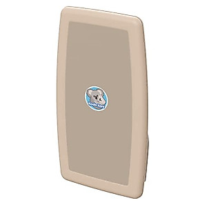 Koala Kare Beige Vertical Surface-Mounted Baby Changing Station-Table
