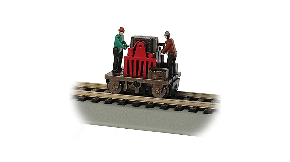 Bachmann HO Scale Gandy Dancer Hand Car – Realistic Model for Railfans