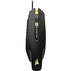 Corsair M65 PRO RGB Optical FPS Gaming Mouse (12000 DPI Optical Sensor, Adjustable Weights, 8 Programmable Buttons, 3-Zone RGB Multi-Colour Backlighting, Xbox One Compatible) - Black